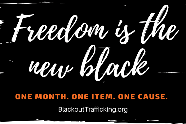 You're Invited to Blackout Trafficking 2020 - The Average Advocate
